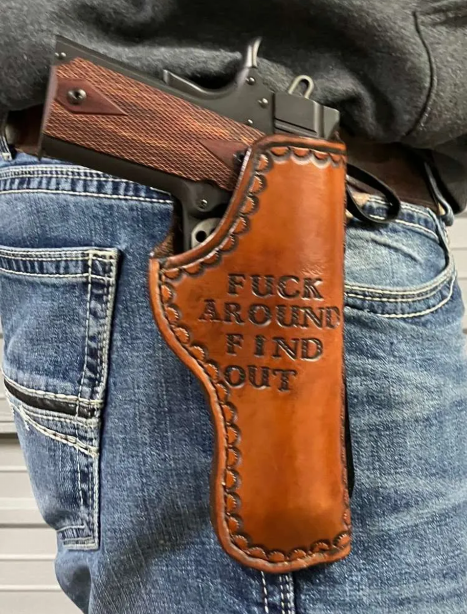 Custom Gun Holster – Alma Leather